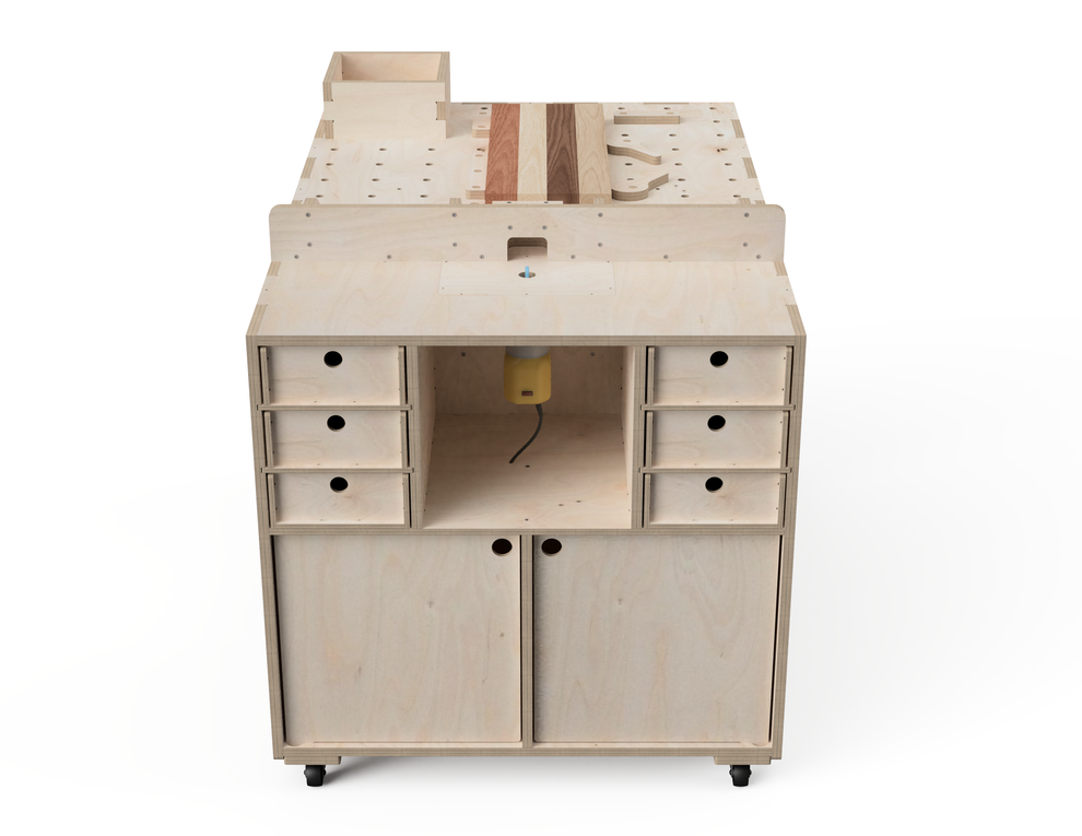 Workbench - Router Table - 2 in 1 DXF Files – Aribabox