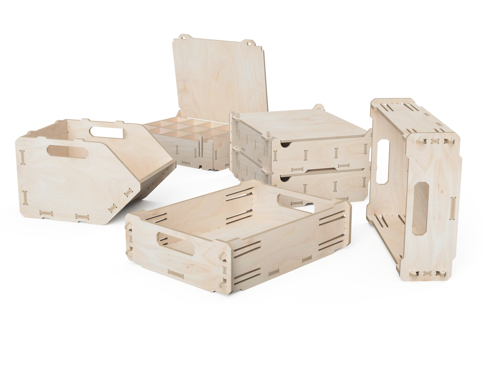 Organized Workshop Starter Pack - DXF File Bundle – Aribabox