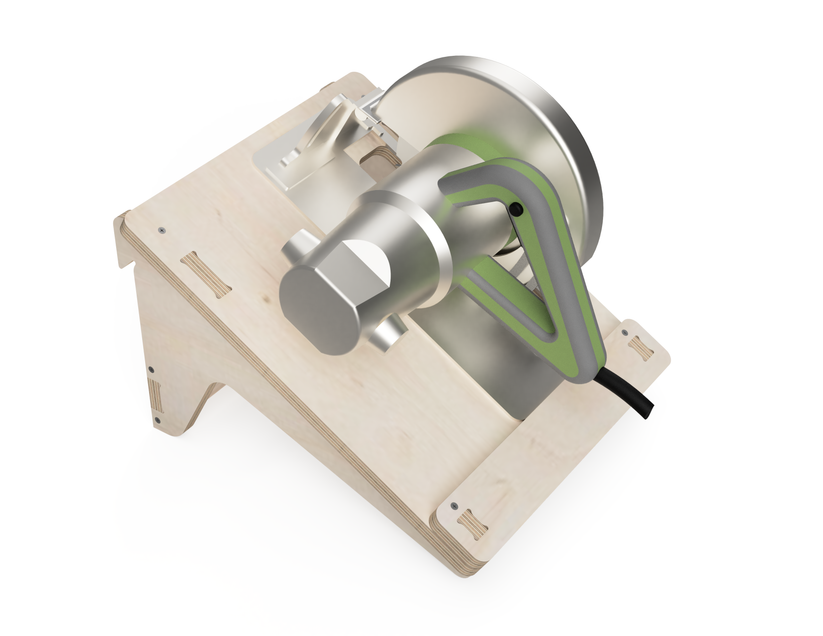 Circular Saw Stand - French Cleat Attachment - DXF Files – Aribabox