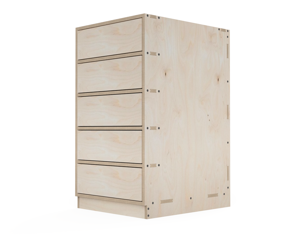 Kitchen Cabinet - 5-Drawers (Inset Door Cabinets) DXF Files – Aribabox
