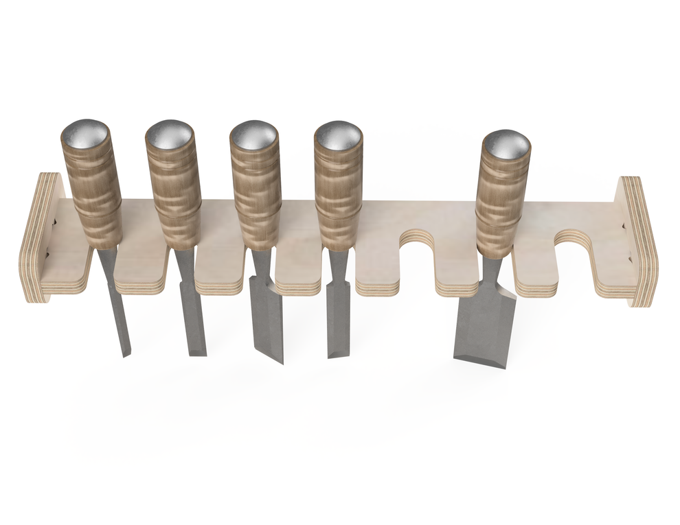 Chisel Rack - French Cleat Attachment - DXF Files – Aribabox