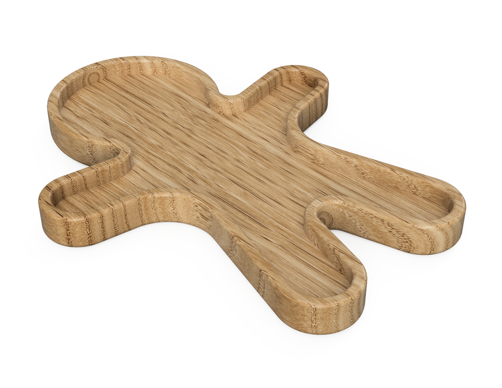 Gingerbread Man Snack Tray DXF Files – Aribabox