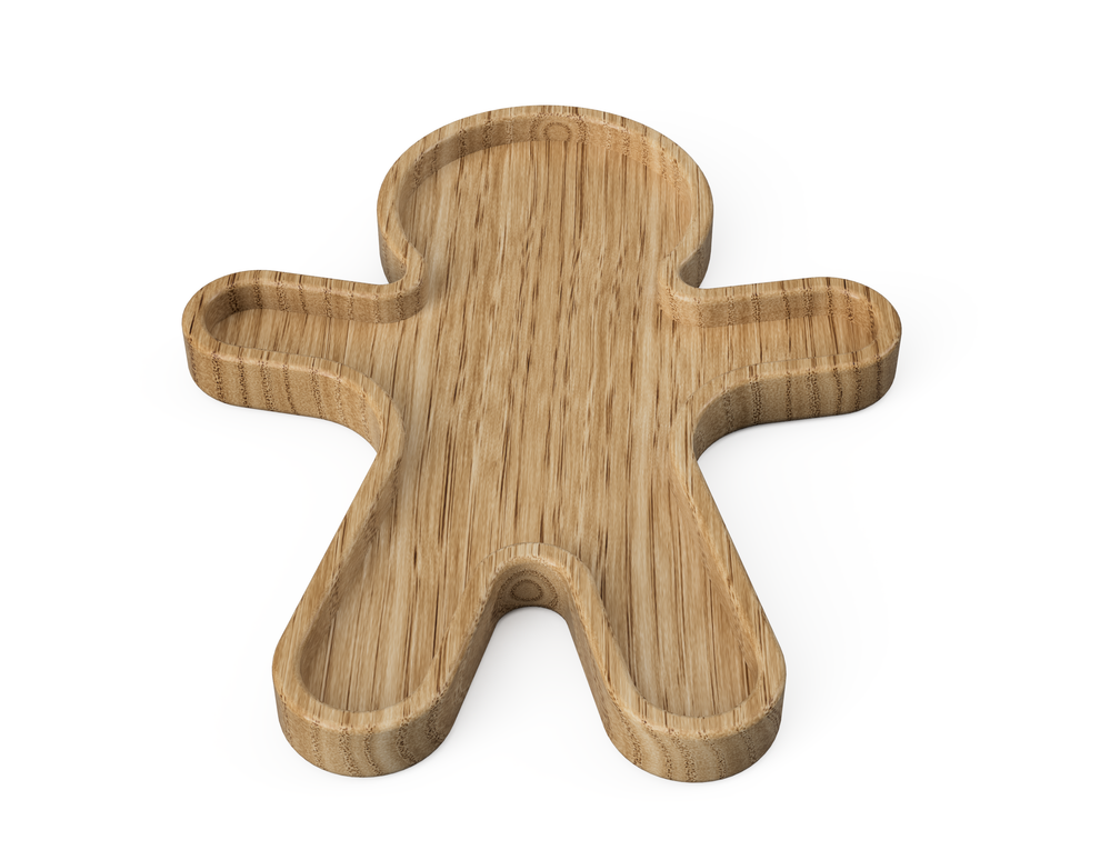 Gingerbread Man Snack Tray DXF Files – Aribabox