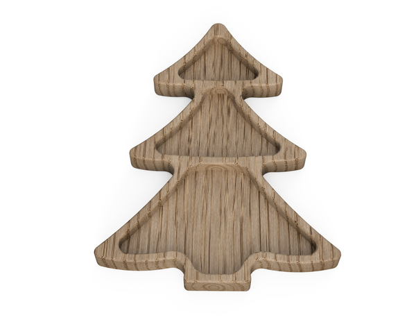Christmas Tree Snack Tray DXF files – Aribabox
