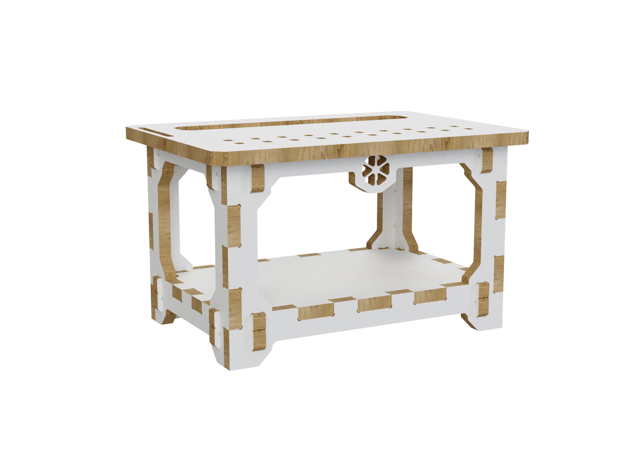 Crafting Table DXF file – Aribabox