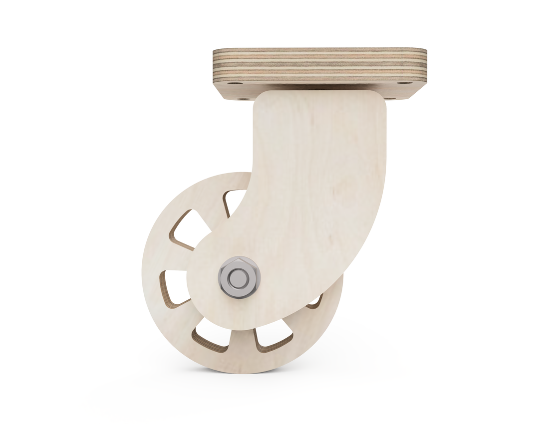Simple Caster Wheel DXF files – Aribabox