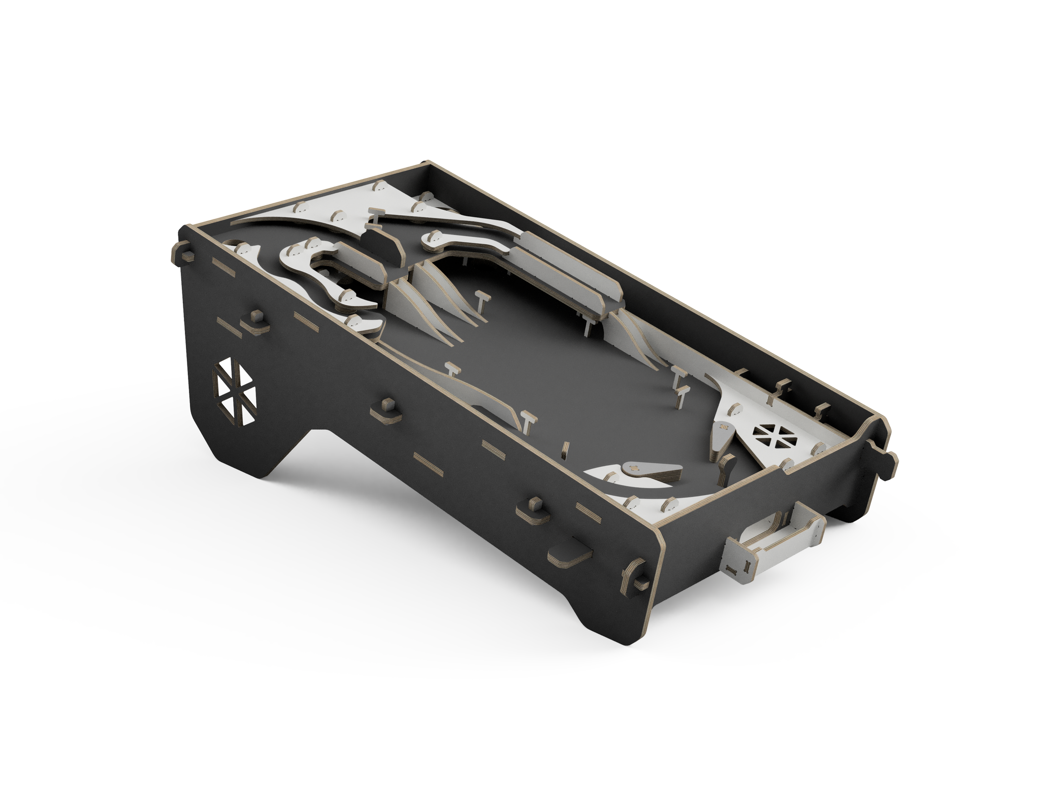 Pinball (for small CNC) DXF file – Aribabox