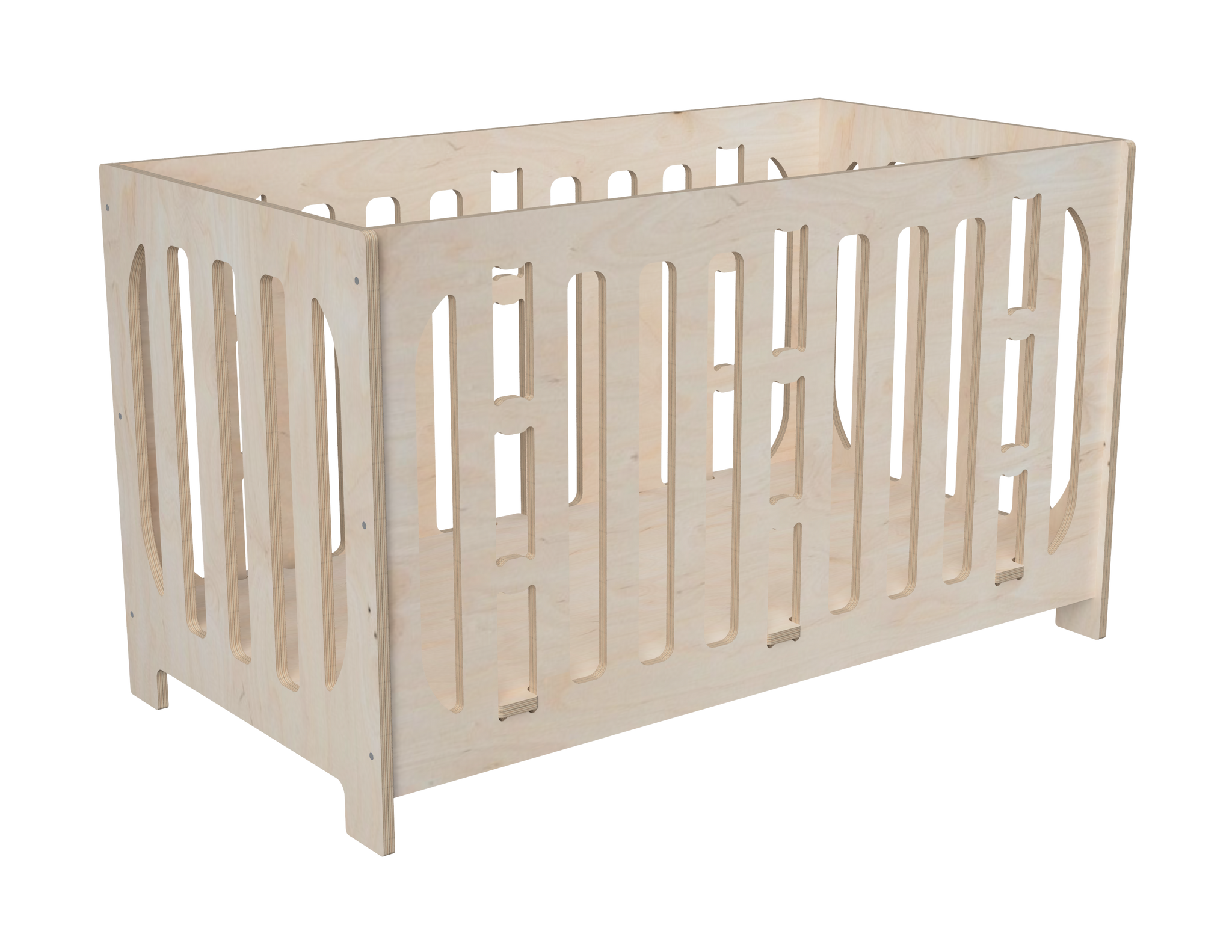 Adjustable Baby Crib DXF file – Aribabox