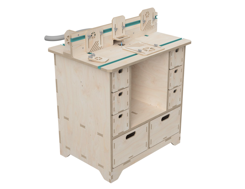 Router Table DXF file – Aribabox