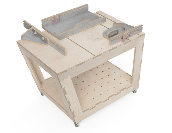 Table Saw DXF files – Aribabox